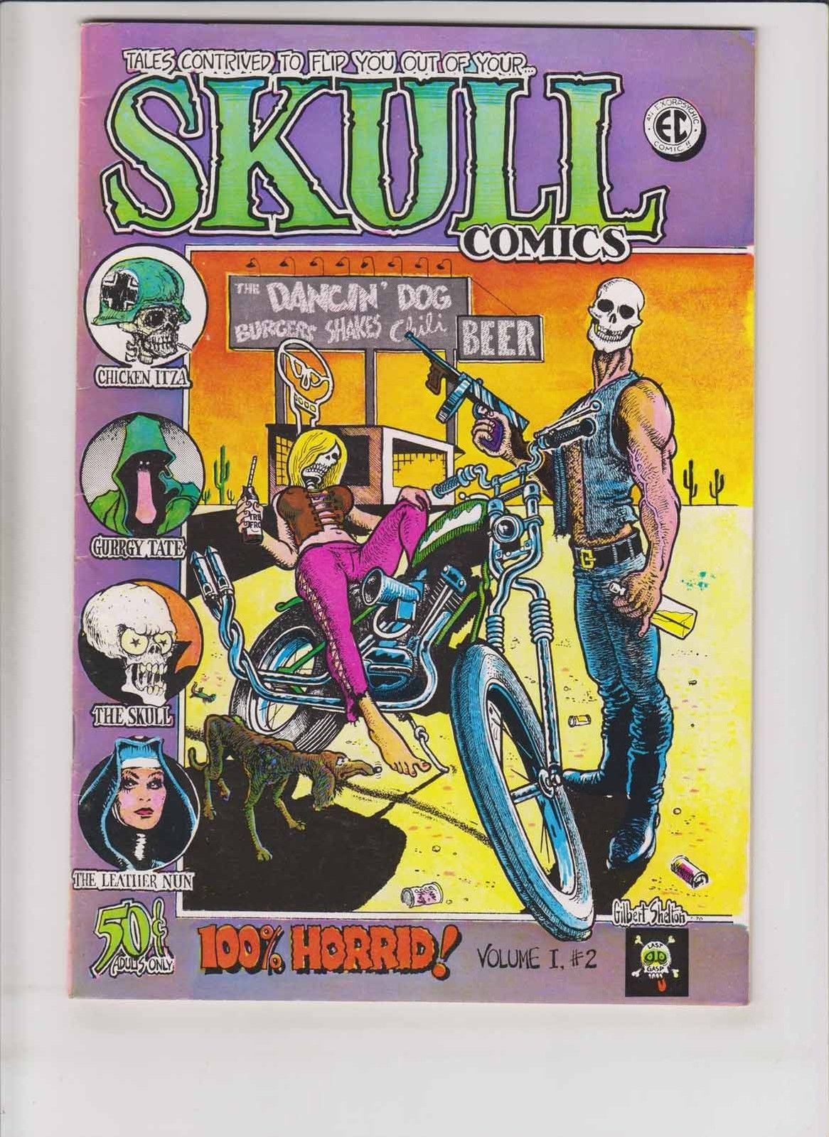 Skull Comics #2 FN/VF (7th) print - greg irons richard corben ...