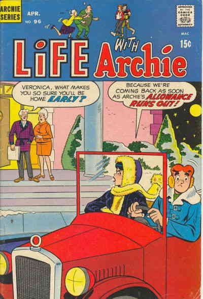 Life with Archie #96 VG ; Archie | low grade comic April 1970 Veronica ...