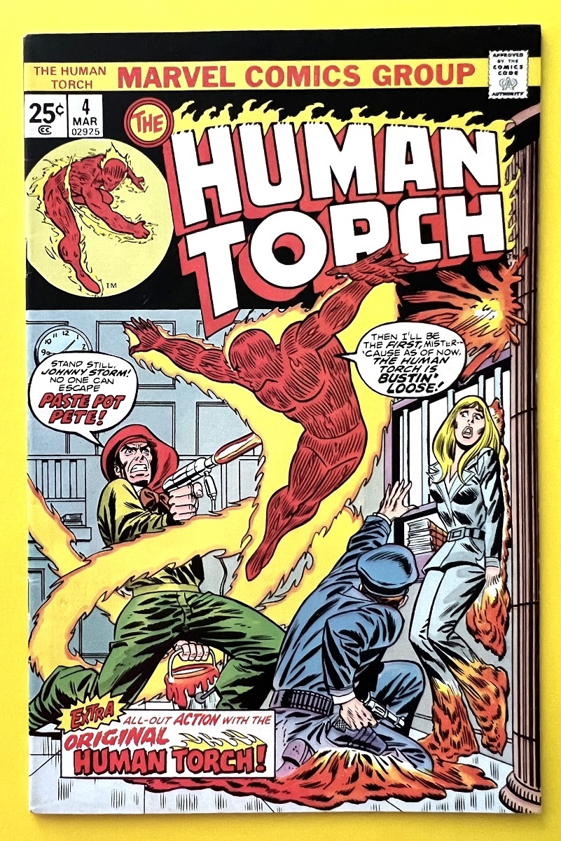 The Human Torch 4 Paste POT Pete (1975) | Comic Books - Bronze Age ...