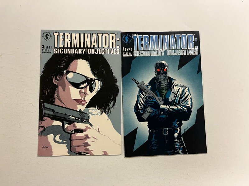 Terminator Secondary Objectives Complete Dark Horse Comics #1 2 3 4 107 ...