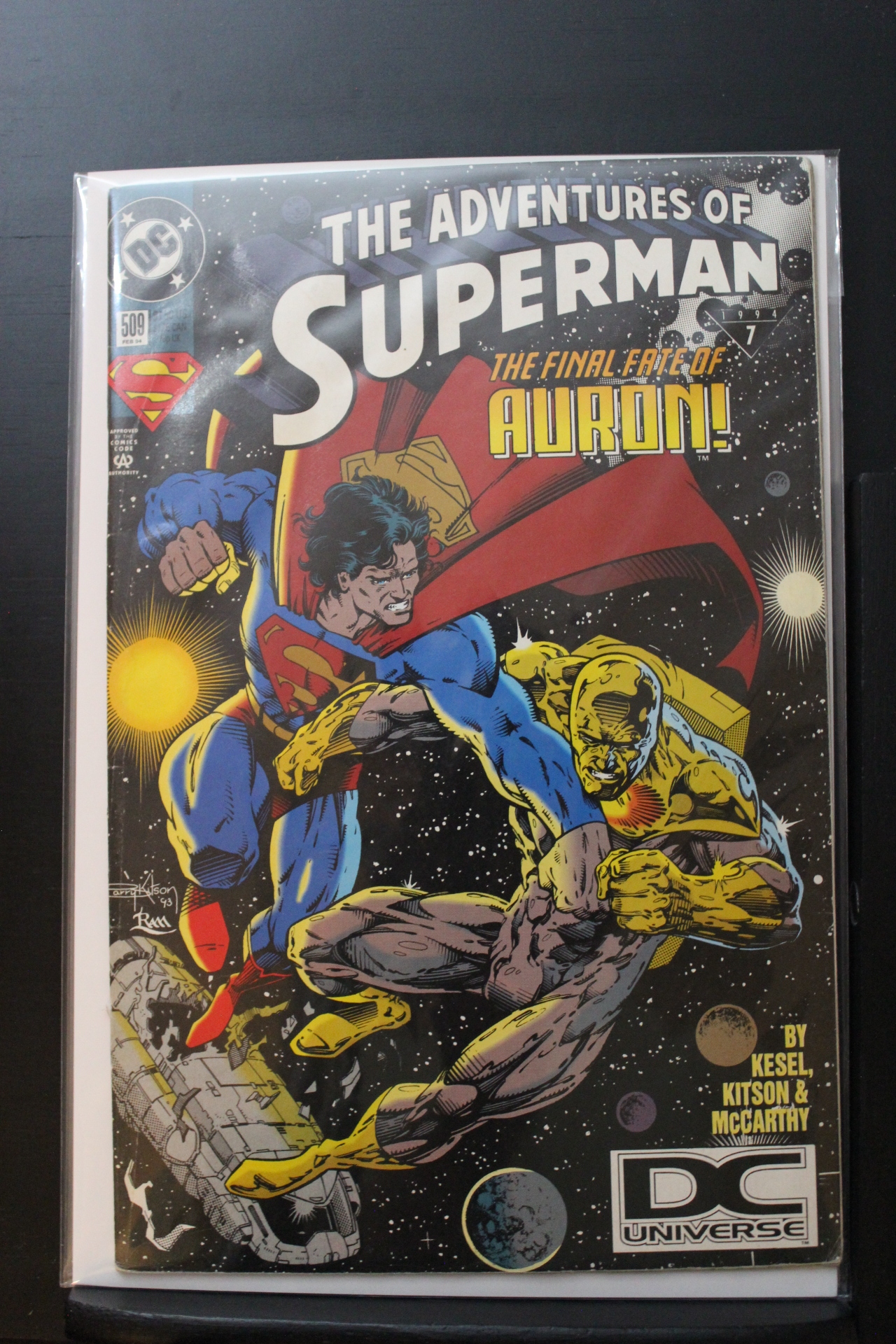 Adventures of Superman #509 DC Universe Corner Box Variant (1994 ...