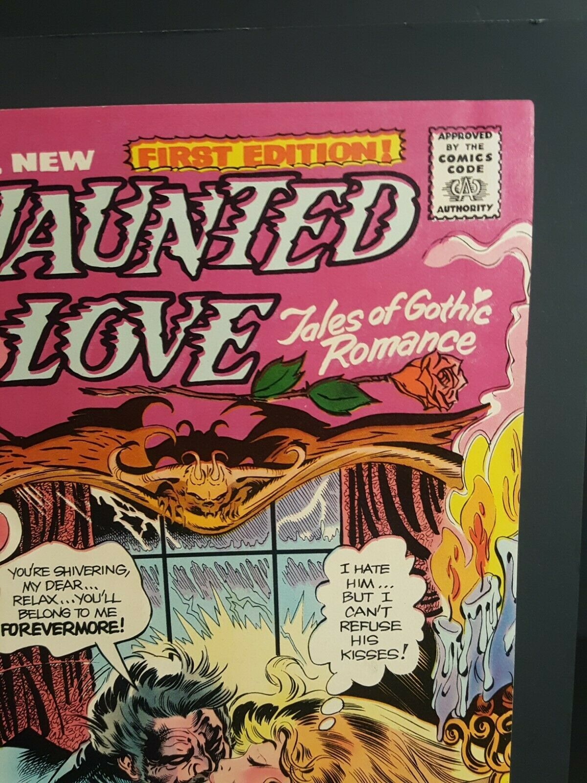 HAUNTED LOVE 1 1978 Charlton Tom Sutton cover art Joe Staton art ...
