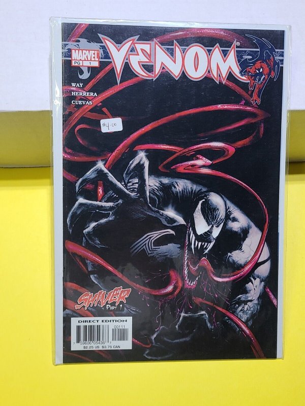 Venom #1 1st Appearance of Patricia Robertson Marvel Comics 2003 Fine ...