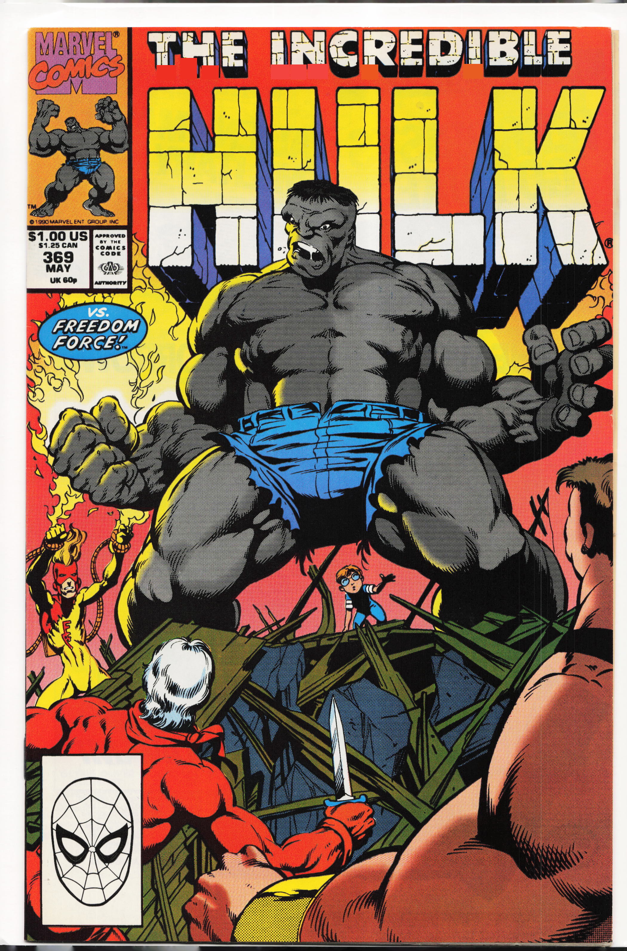 The Incredible Hulk #368 Direct Edition (1990) Hulk | Comic Books ...