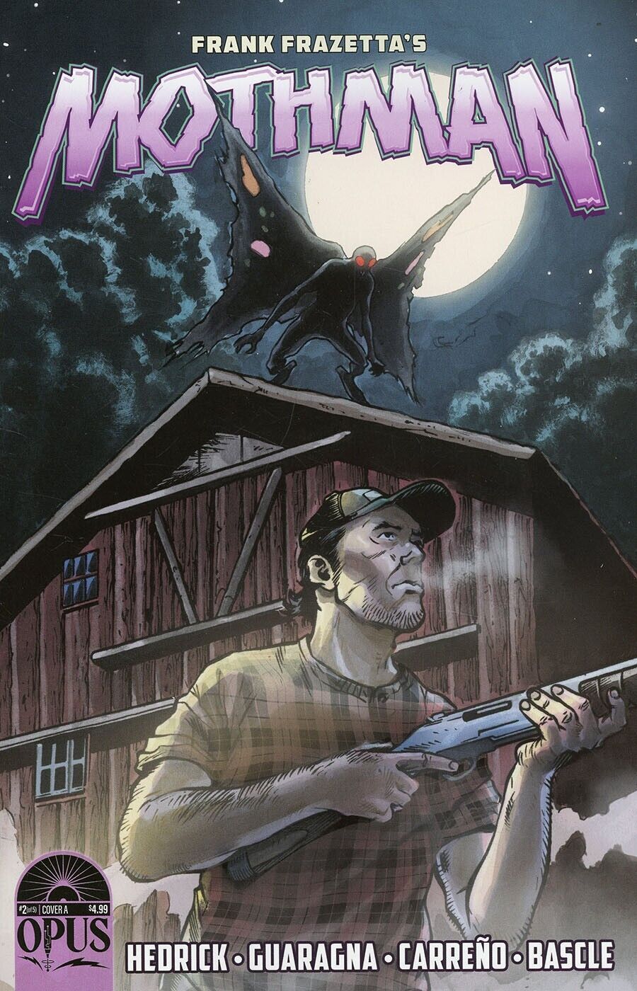 Frank Frazettas Mothman #2 Cover A Mutti Opus Comics 2023 EB145 | Comic ...