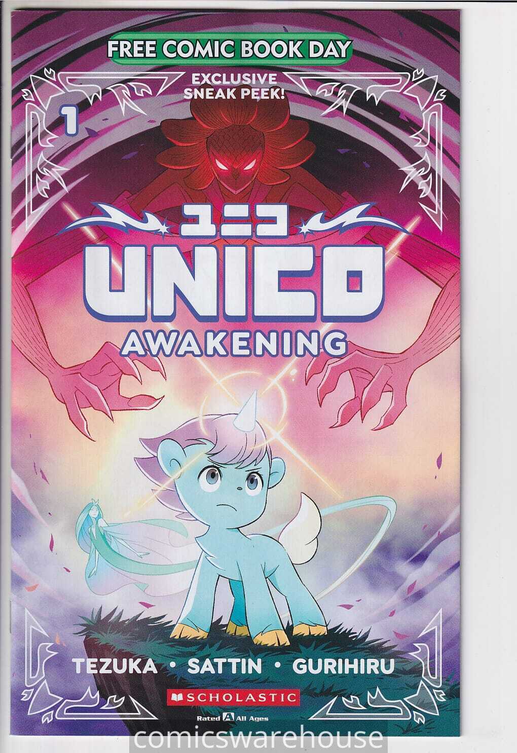 Fcbd 2024 Unico Awakening (2024 Graphix) #1 NM Unstamped | Comic Books ...