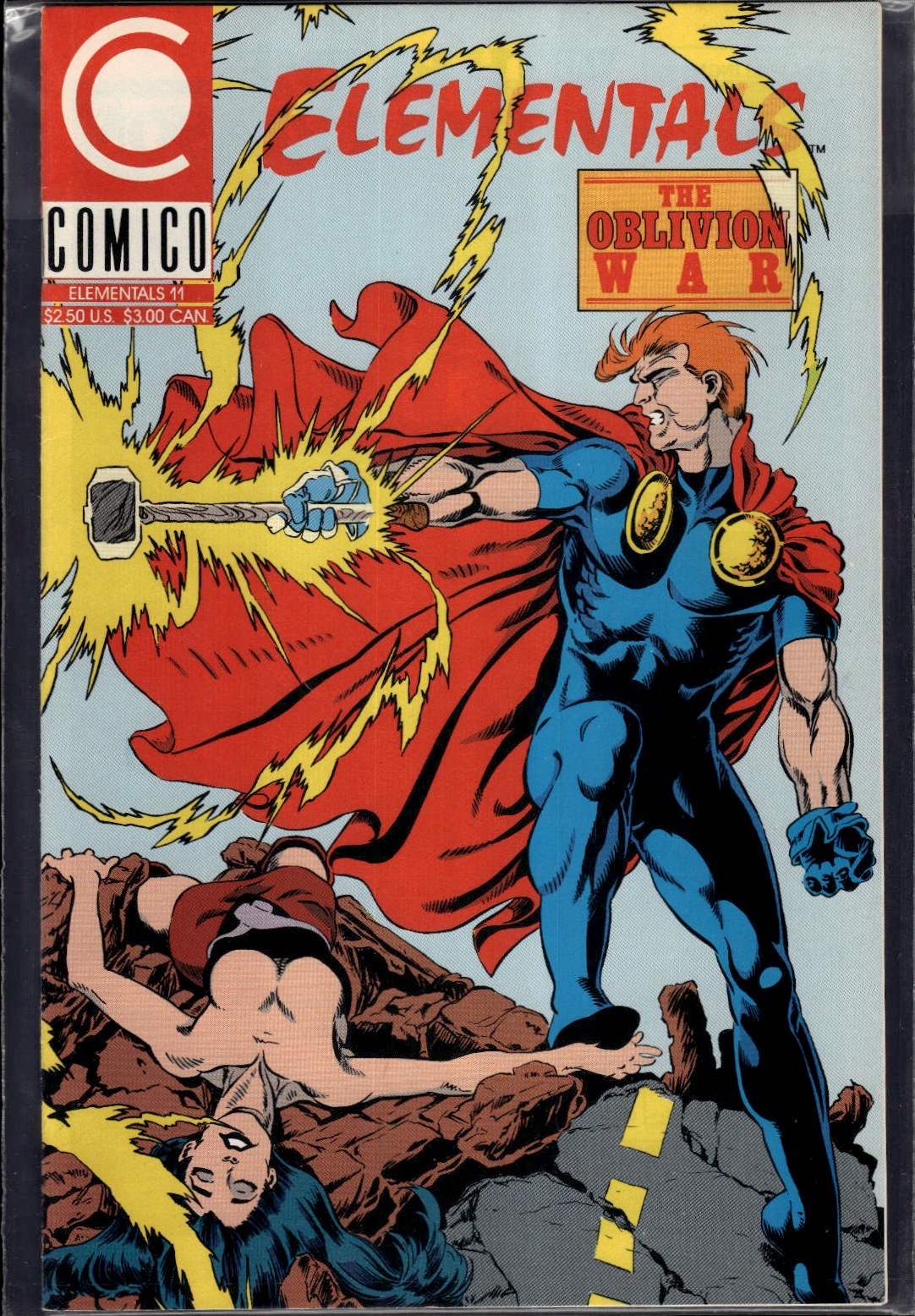 Elementals #11 (1990) Thor | Comic Books - Copper Age, Comico, Thor ...