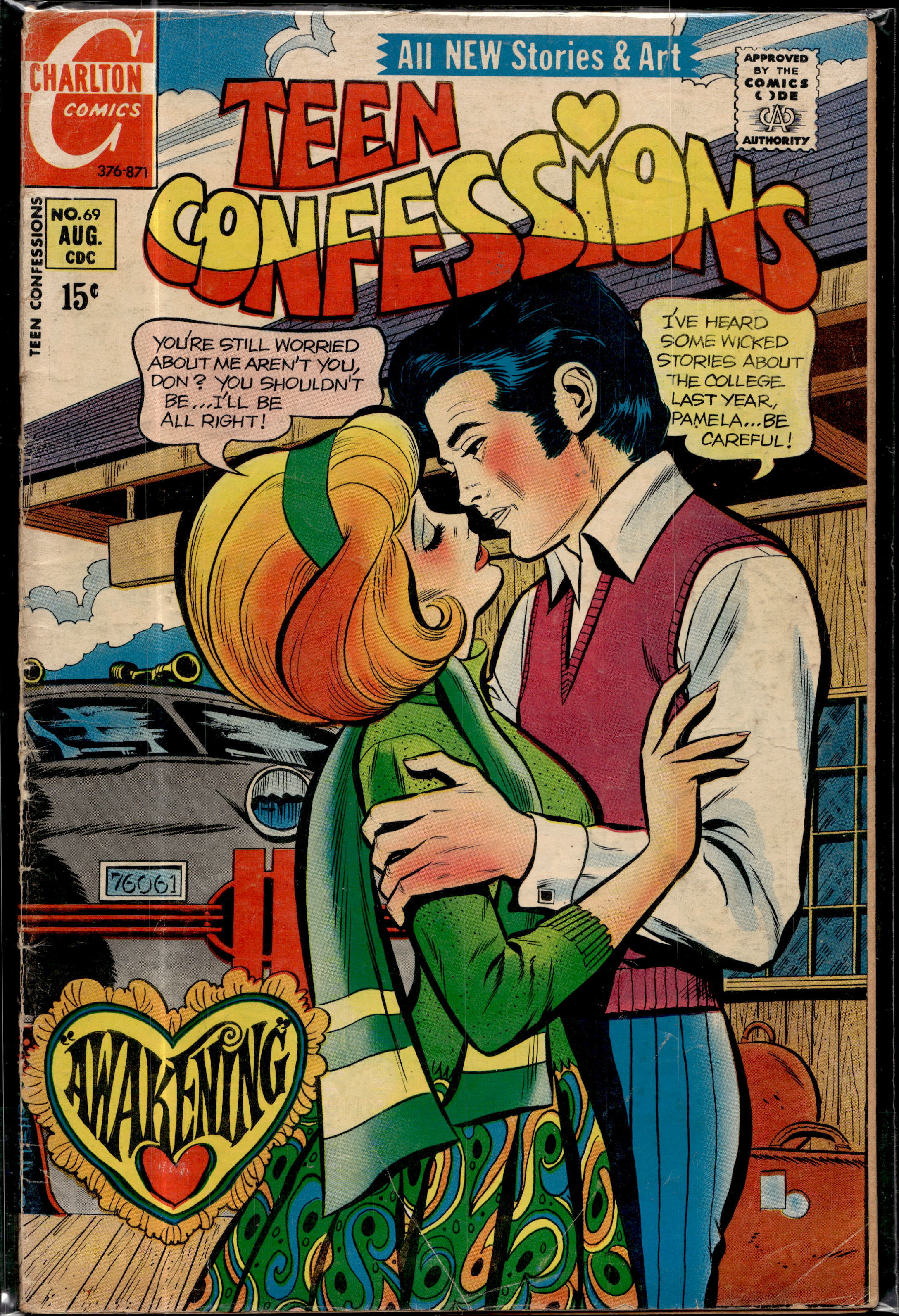 Teen Confessions #69 (1971) | Comic Books - Bronze Age, Charlton ...