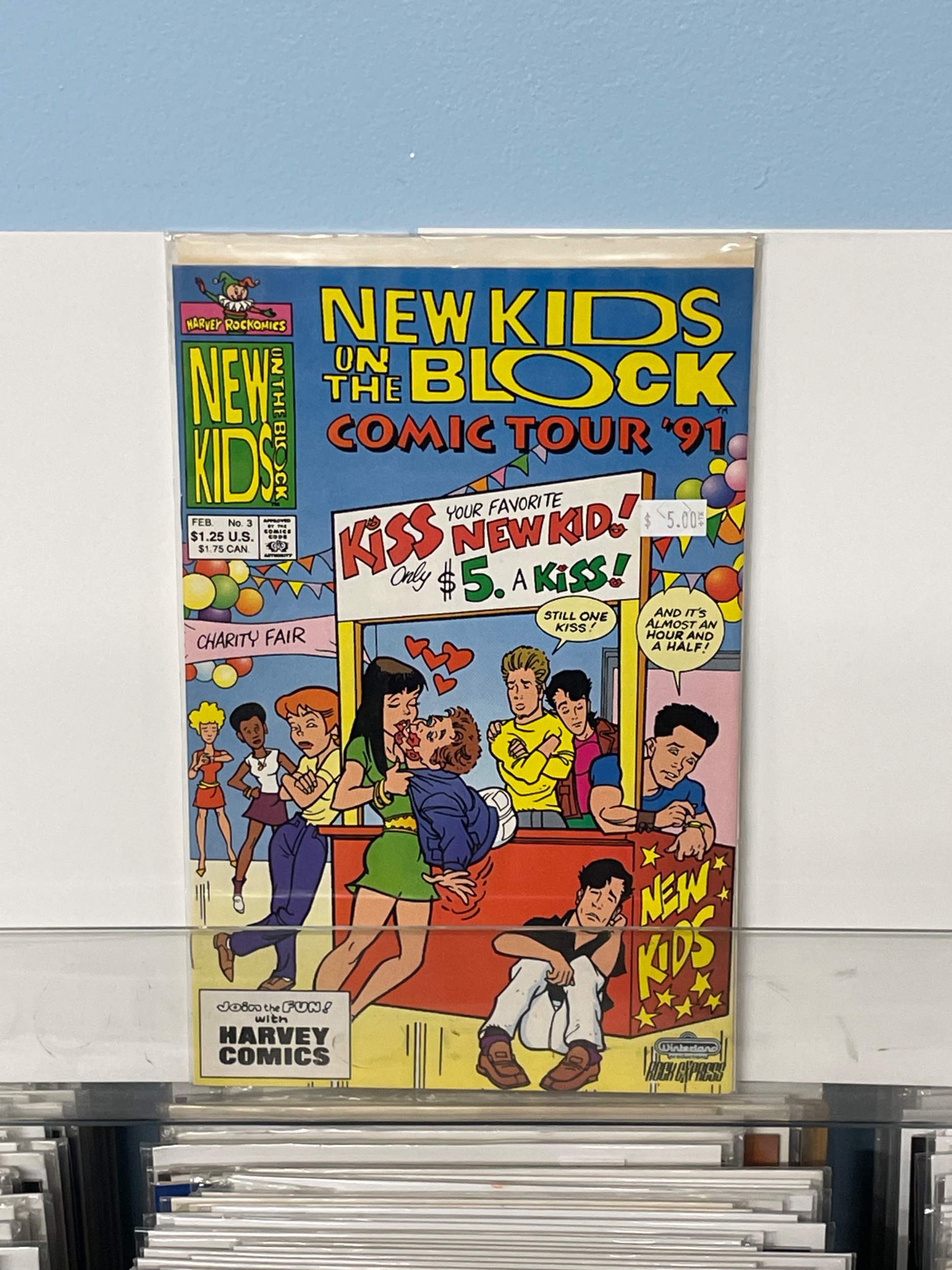New Kids On The Block Comics Tour '90/91 #3 (1991) | Comic Books ...