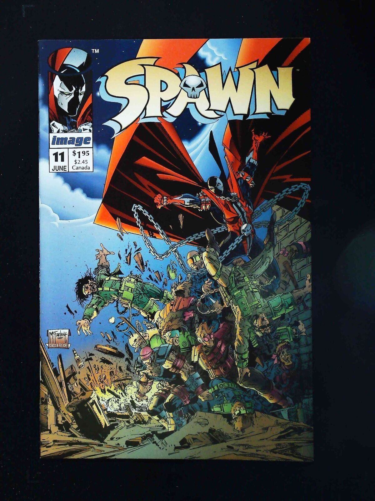 Spawn #11D Image Comics 1993 Nm- Variant Cover | International - Comic Books, Abril / HipComic