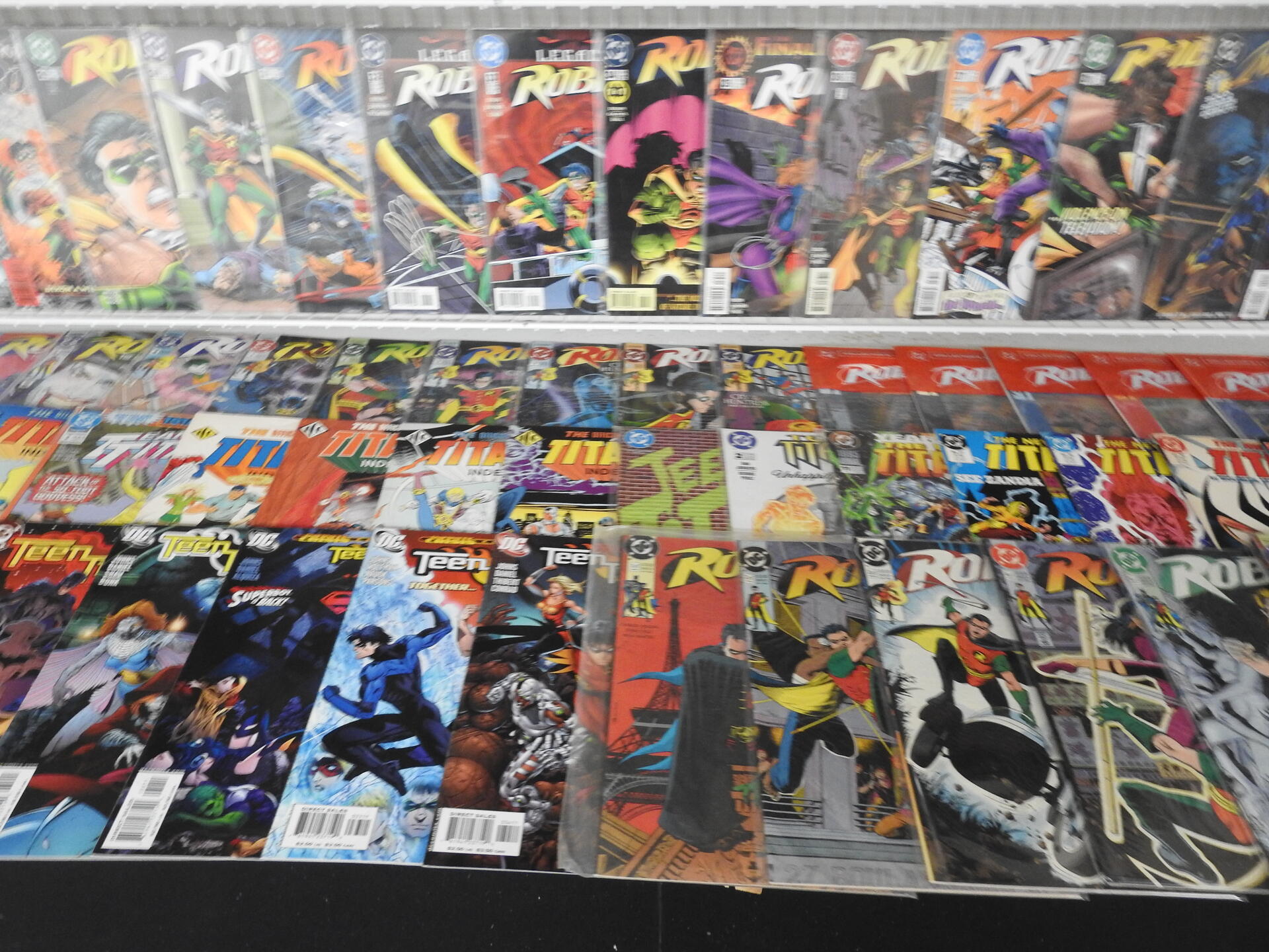 Huge Lot 170+ Comics W/ Teen Titans, Justice League, Nightwing+ Avg VF ...