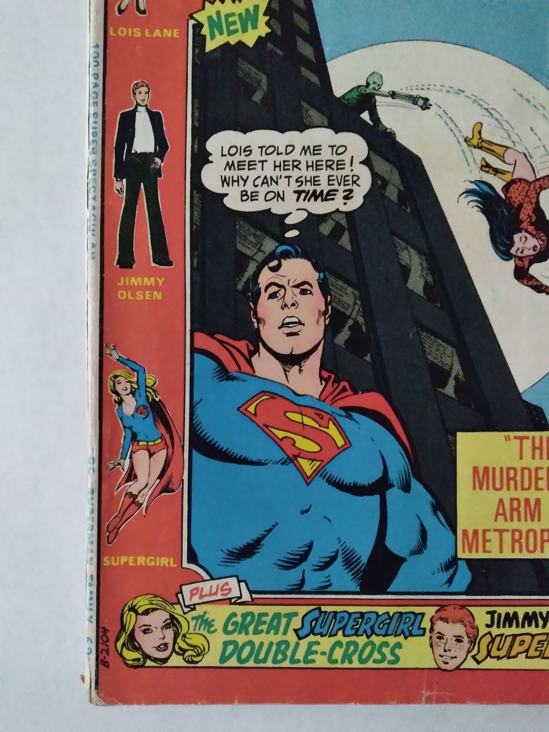 The Superman Family #166 (1974) Featuring Lois Lane Jimmy Olsen ...