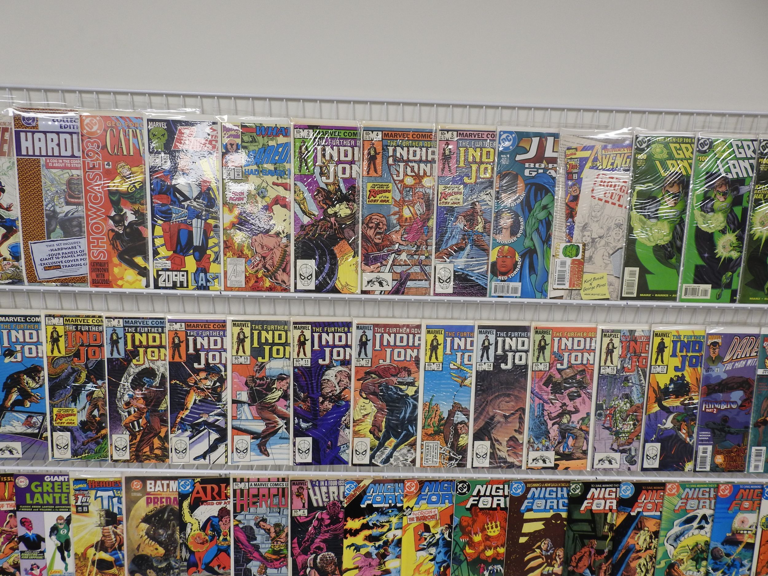 Huge Lot 140+ Comics W/ Indiana Jones, Captain America, +More! Avg VF ...
