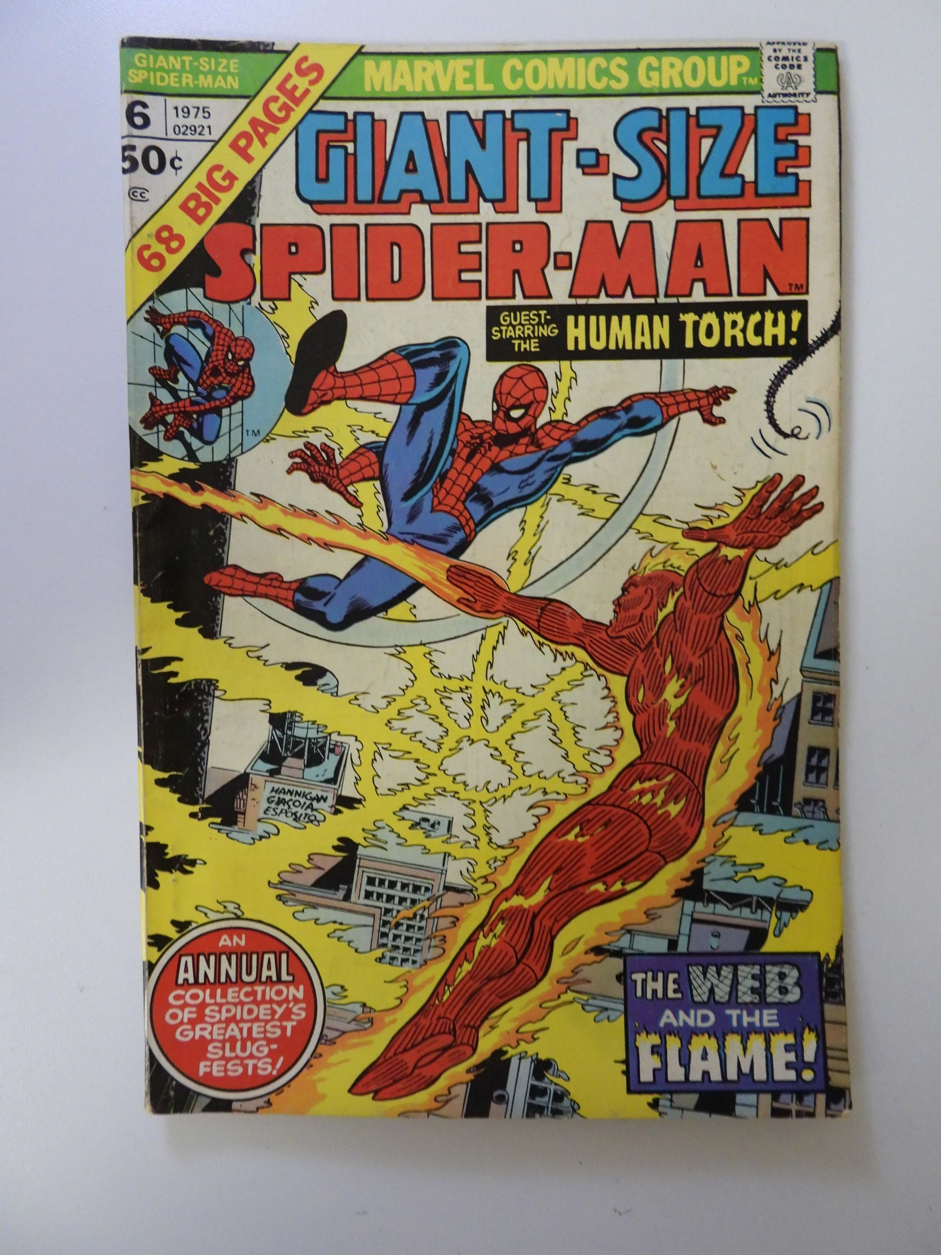 Giant-Size Spider-Man #6 (1975) FN/VF condition | Comic Books - Bronze ...