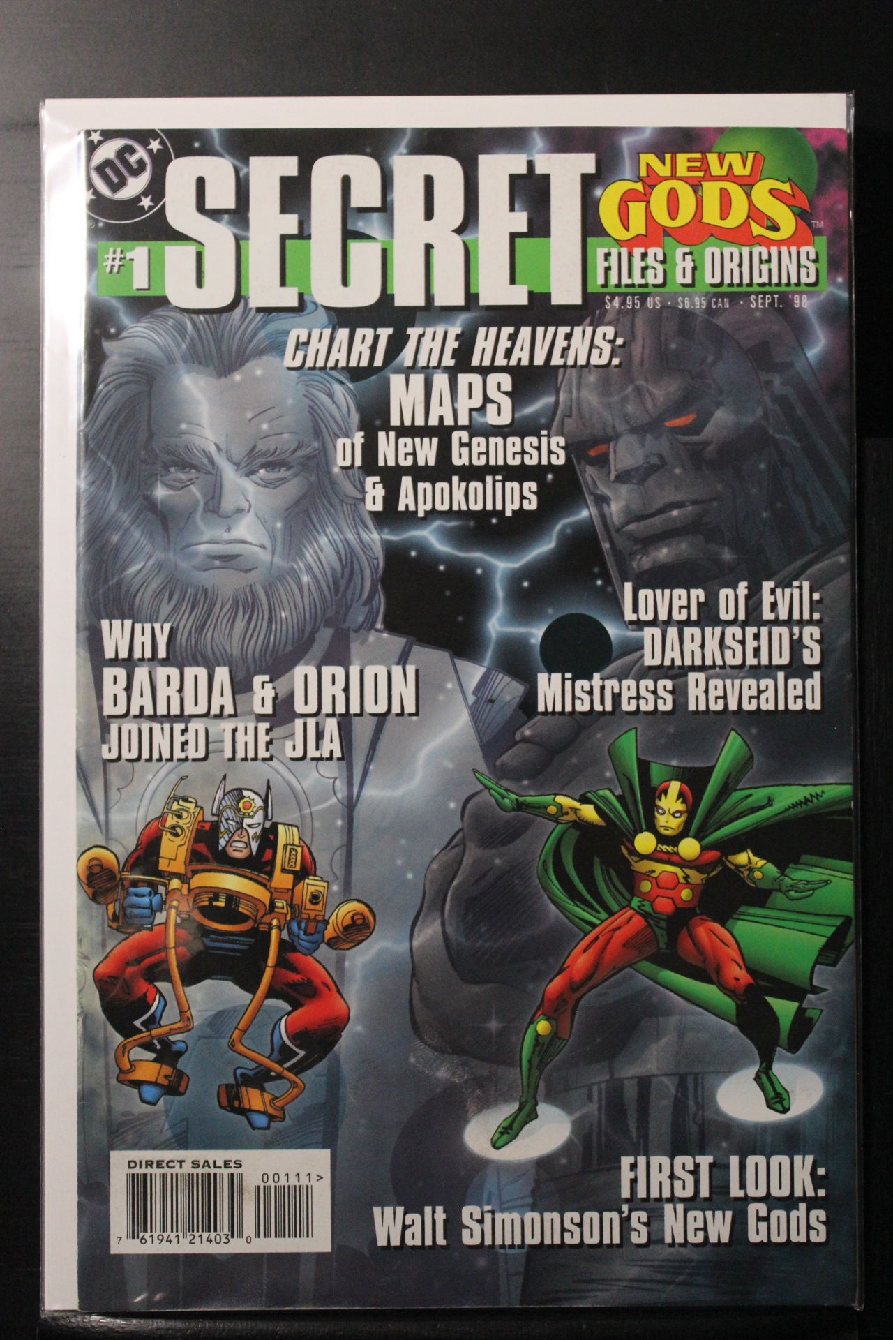 The New Gods Secret Files and Origins (1998) | Comic Books - Modern Age ...