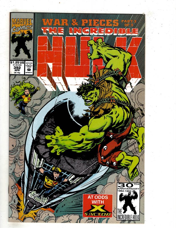 The Incredible Hulk #392 (1992) OF27 | Comic Books - Modern Age, Marvel ...