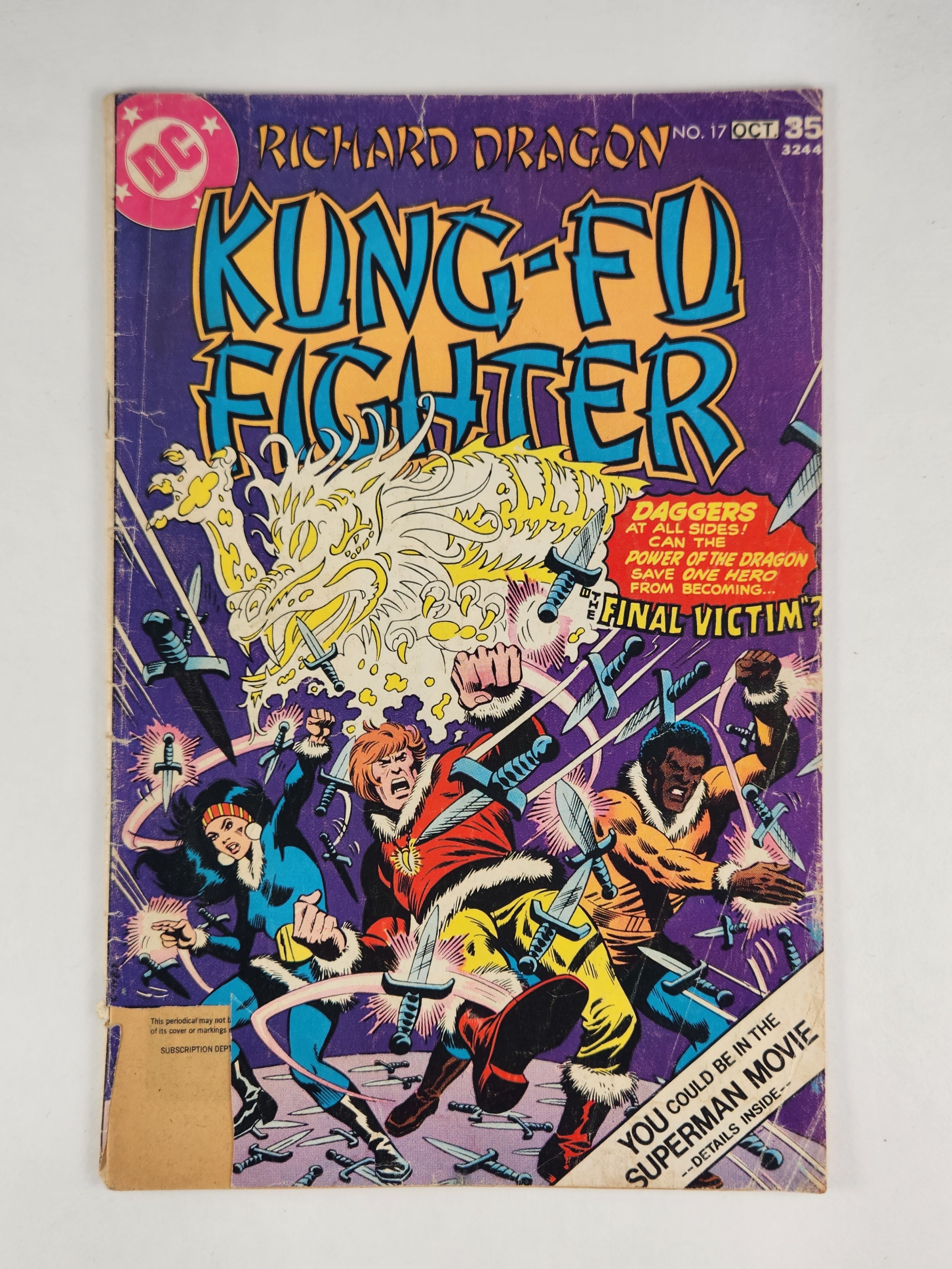 Richard Dragon Kung Fu Fighter (1975) #17 | Comic Books - Bronze Age ...