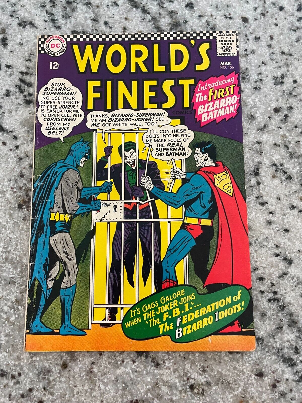 World's Finest Comics # 156 FN DC Comic Book Superman Flash Arrow ...