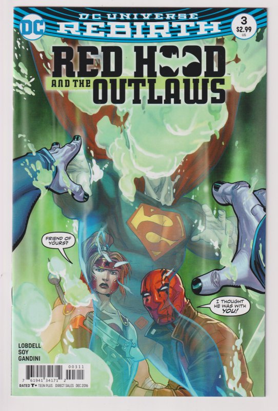 DC Comics! Red Hood and the Outlaws! Issue #3! Rebirth! | Comic Books ...