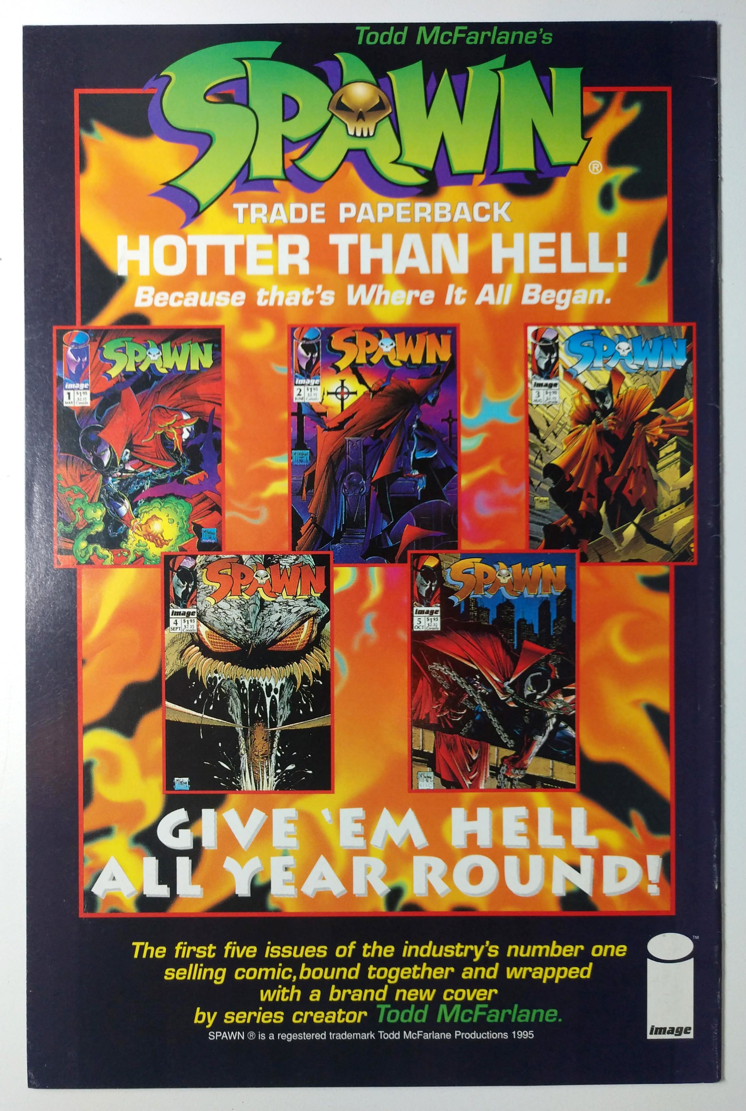 Spawn: Blood Feud #1 (7.0, 1995) Spawn's suit is named K7-Leetha | Comic Books - Modern Age ...