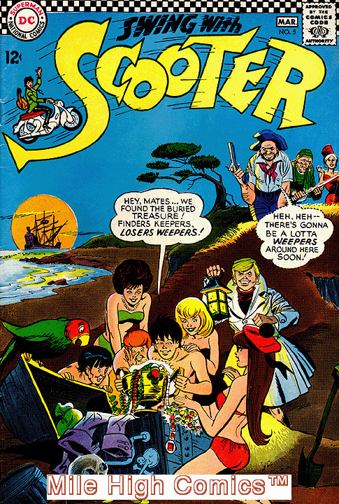 SWING WITH SCOOTER (1966 Series) #5 Good Comics Book | Comic Books ...