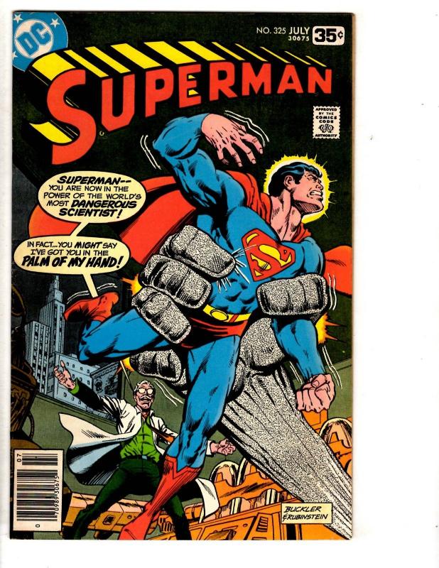 10 Adventures Of Superman DC Comics #323 324 325 326 327 330 331 332 ...