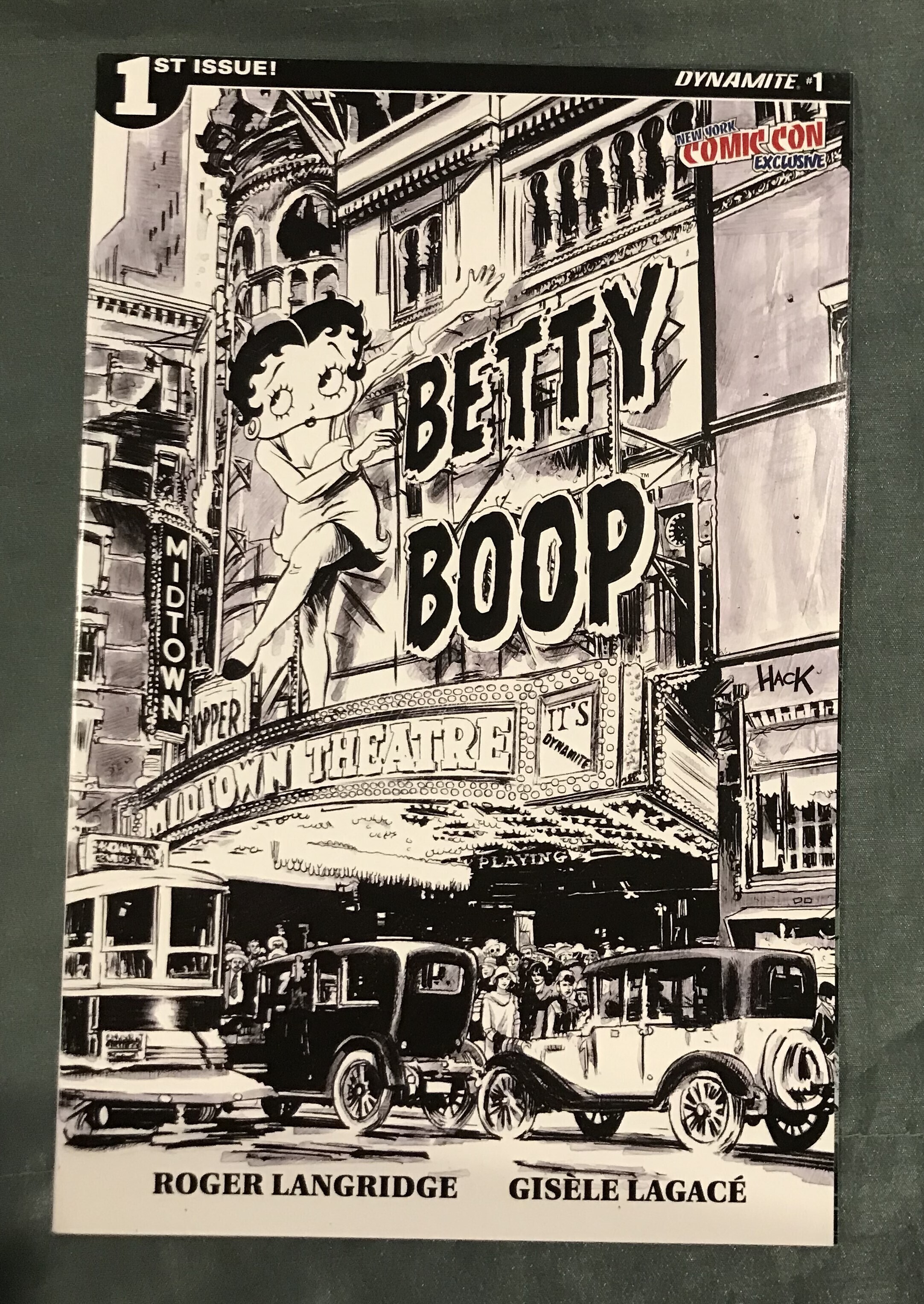 Betty Boop #1 Midtown Comics Exclusive Variant (2016) | Comic Books ...