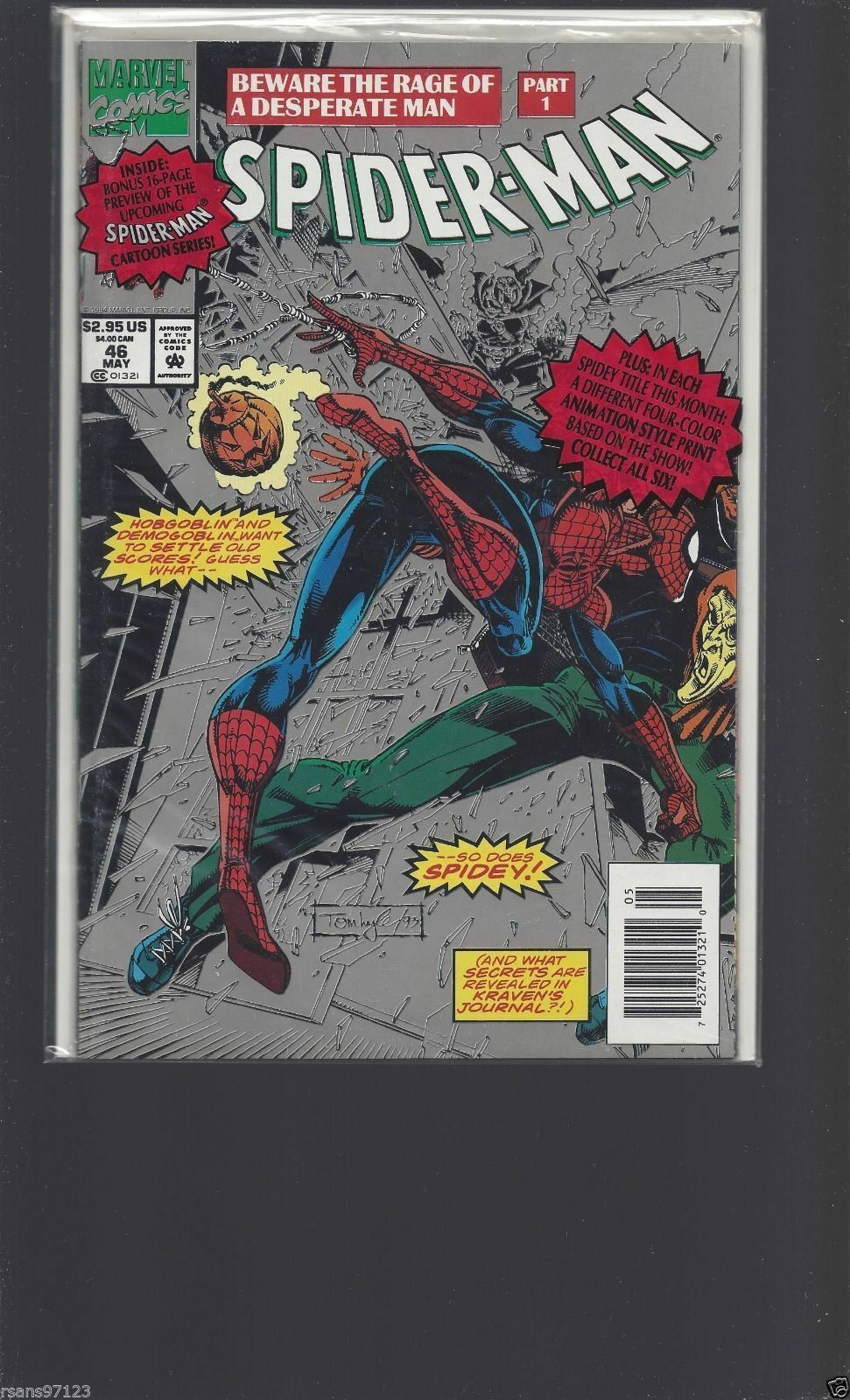 Spider-man Beware The Rage Of A Desperate Man part 1/May/No.46/199 ...