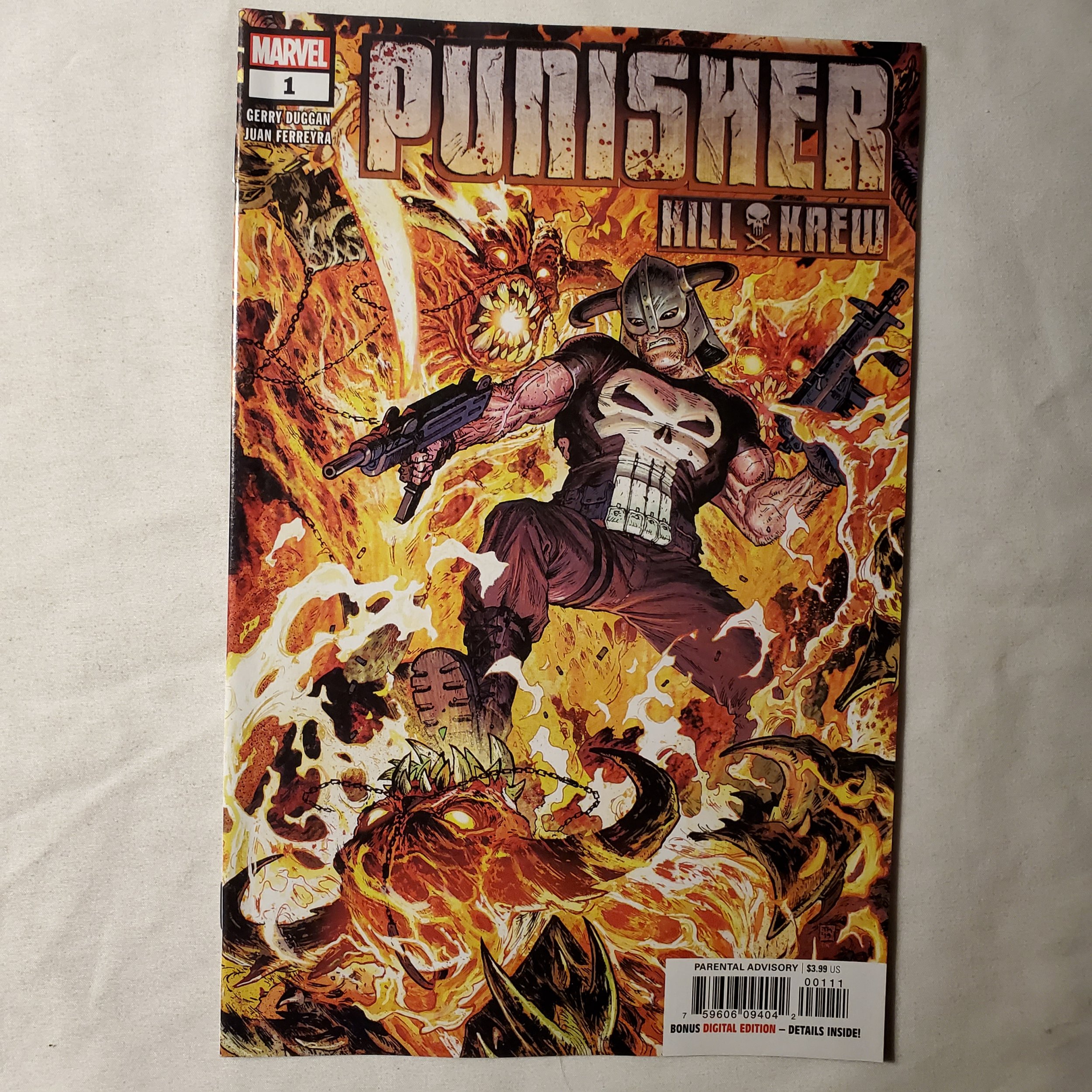 Punisher Kill Krew 1 Near Mint- Cover by Tony Moore | Comic Books ...