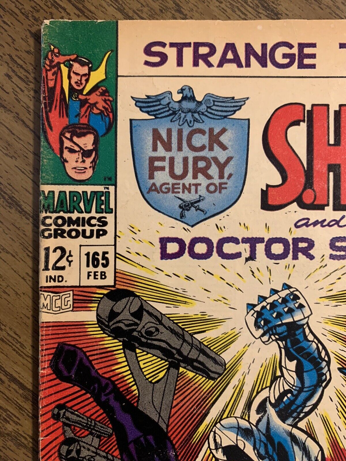 Strange Tales #165, Dr. Strange & Nick Fury, Agent of SHIELD Steranko ...