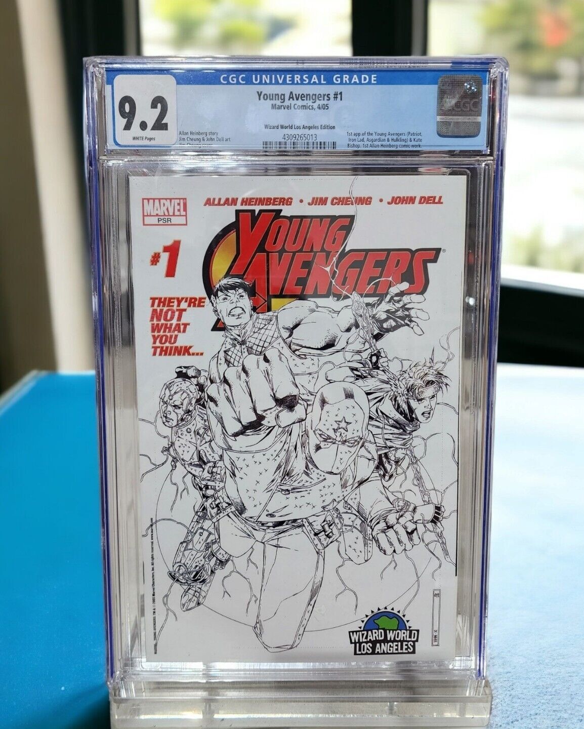 Young Avengers #1 CGC 9.2 Wizard World LA Variant KEY 1st Kate/Susan ...