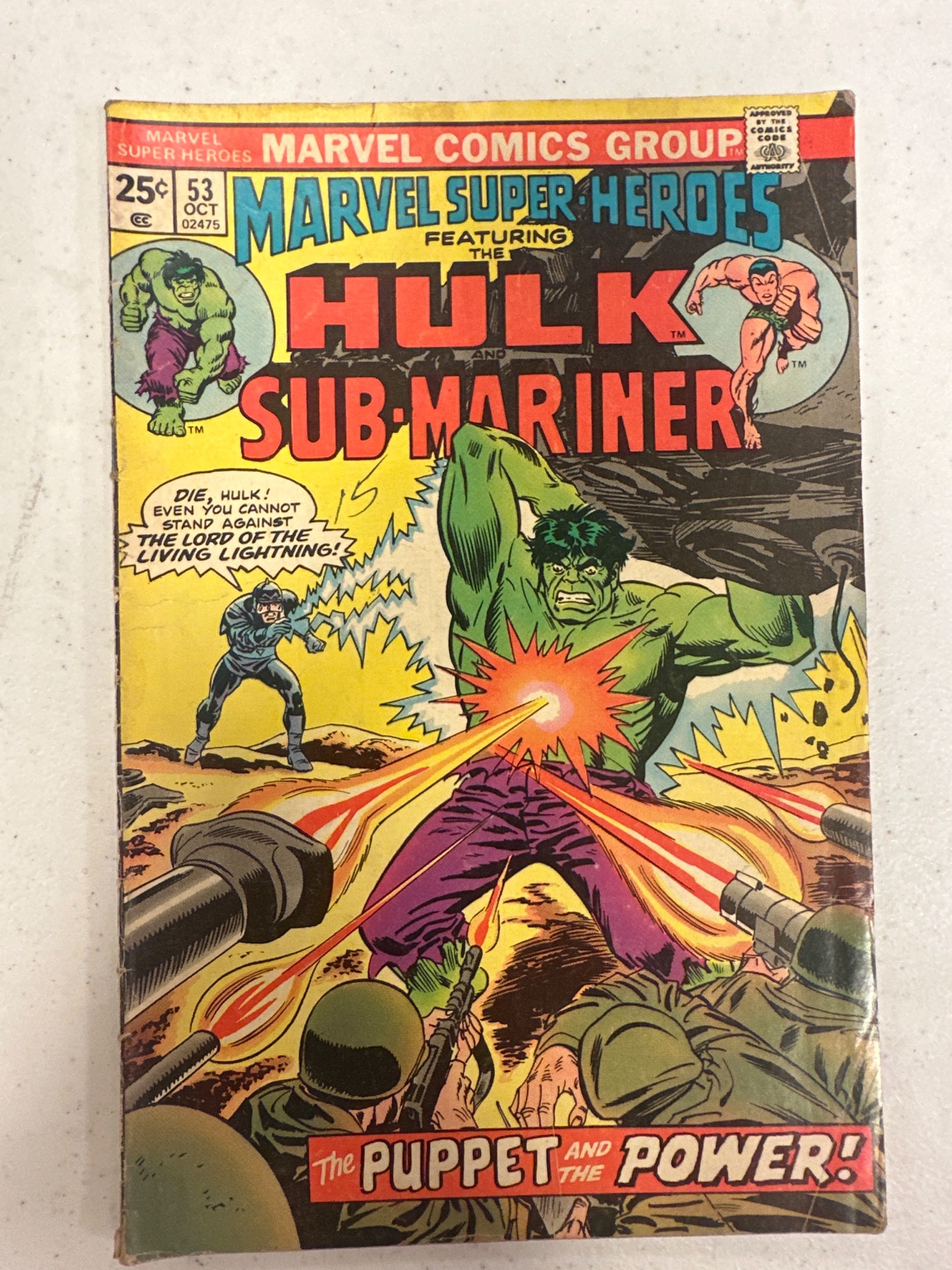 Marvel Super-Heroes #53 (1975) | Comic Books - Bronze Age, Marvel ...