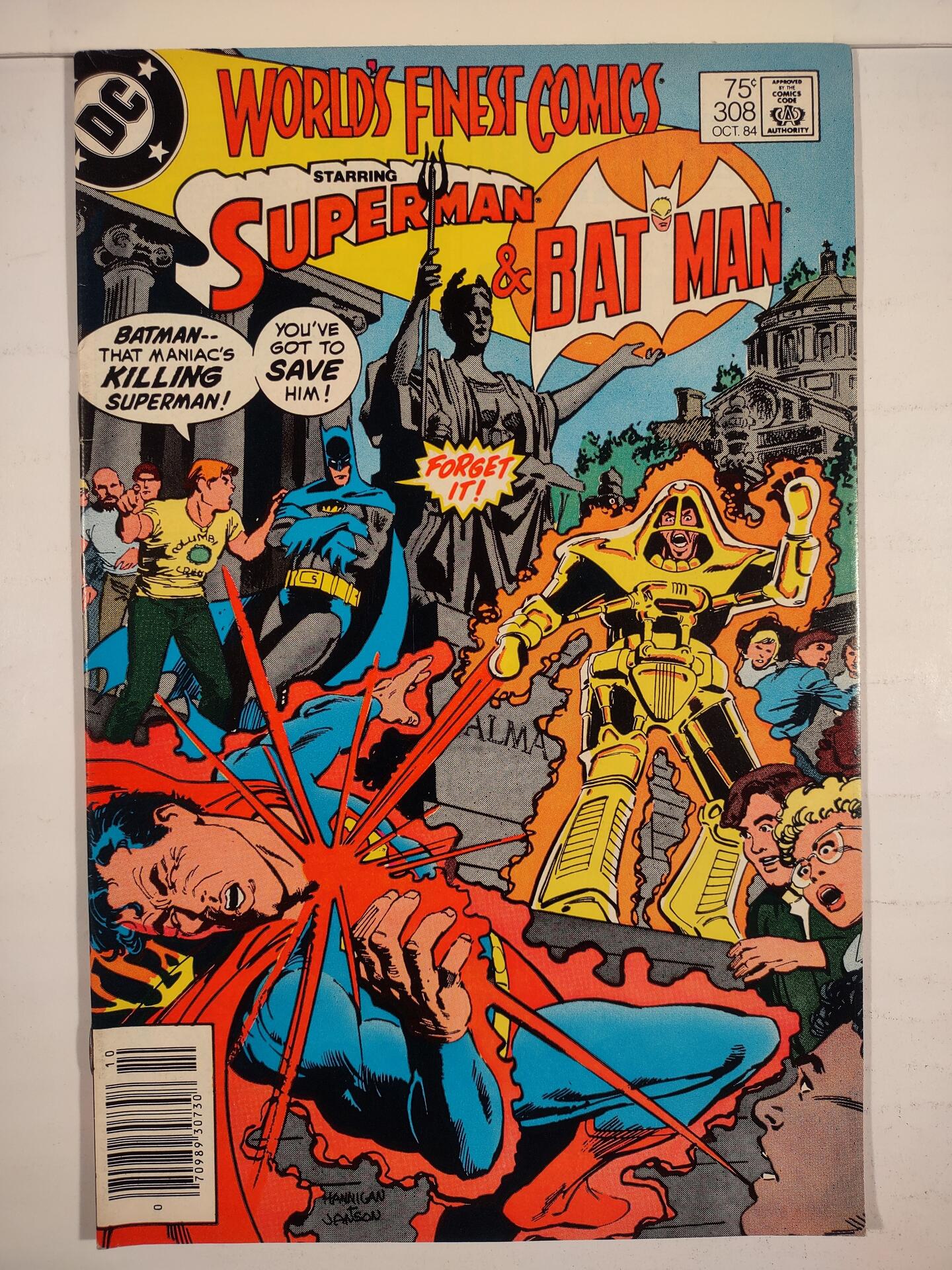 World's Finest Comics #308 (1984) | Comic Books - Copper Age, DC Comics ...