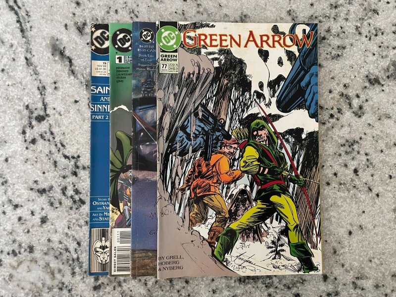 4 DC Comics Green Arrow #77 Shado #2 Abyss Hell's Sentinel #1 Manhunter ...