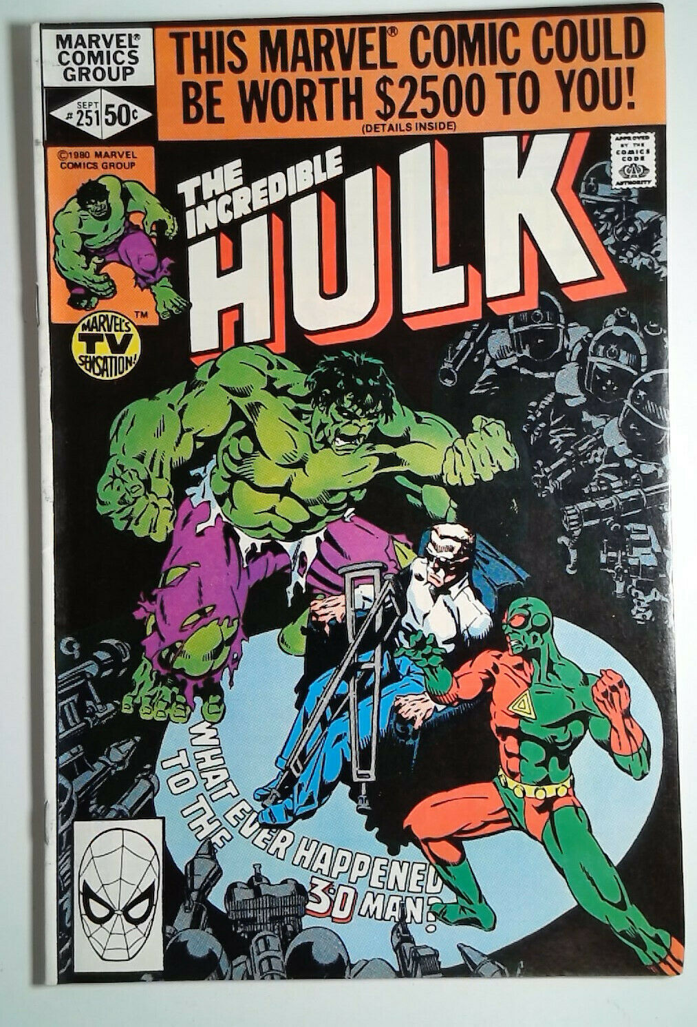 The Incredible Hulk #251 (1980) Marvel 6.5 FN+ Comic Book | Comic Books ...