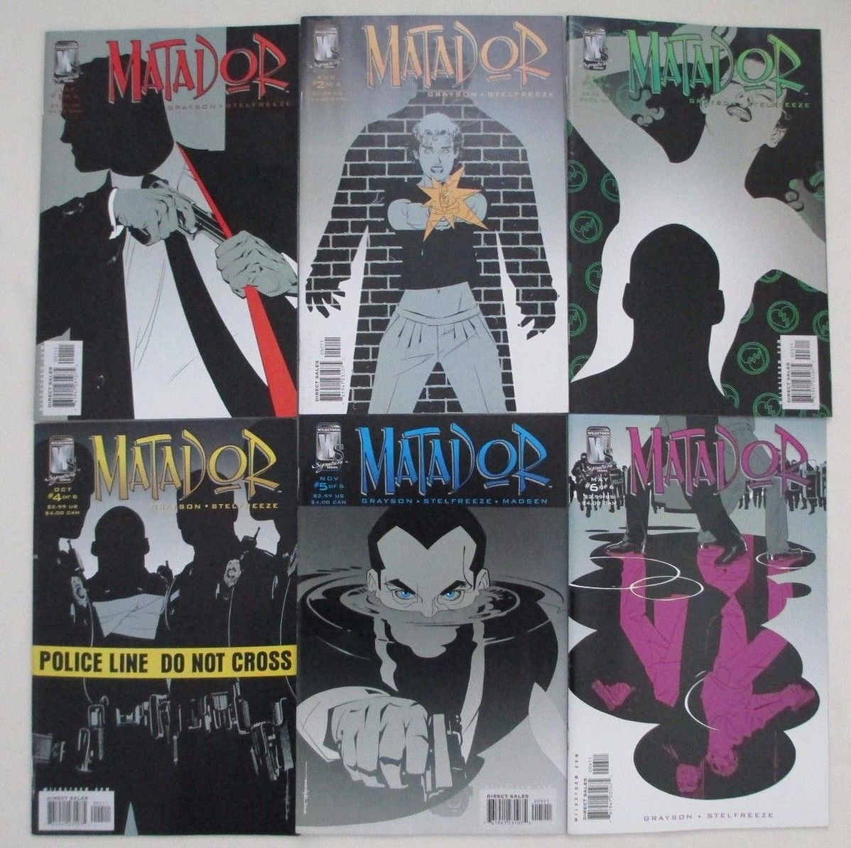 MATADOR - Complete Mini-Series - #1, 2, 3, 4, 5, & 6 - Grayson ...