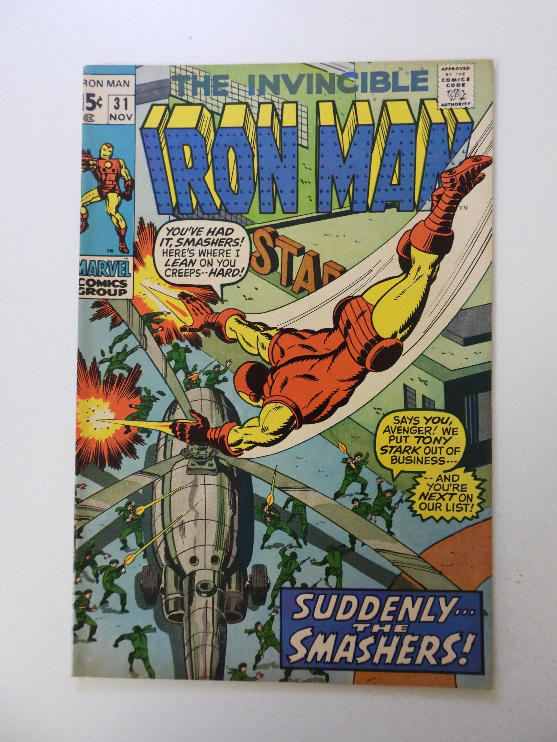 Iron Man #31 (1970) VF condition | Comic Books - Bronze Age, Marvel ...
