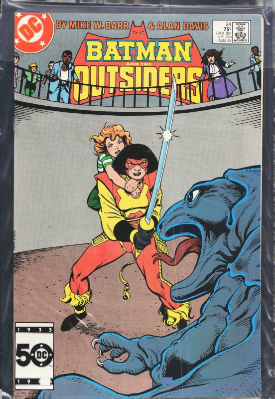 Batman and the Outsiders #24 (1985) Batman and the Outsiders [Key Issue ...