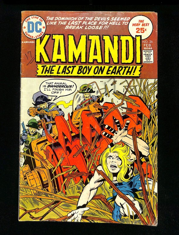 Kamandi, The Last Boy on Earth #26 The Heights of Abraham! | Full Runs ...