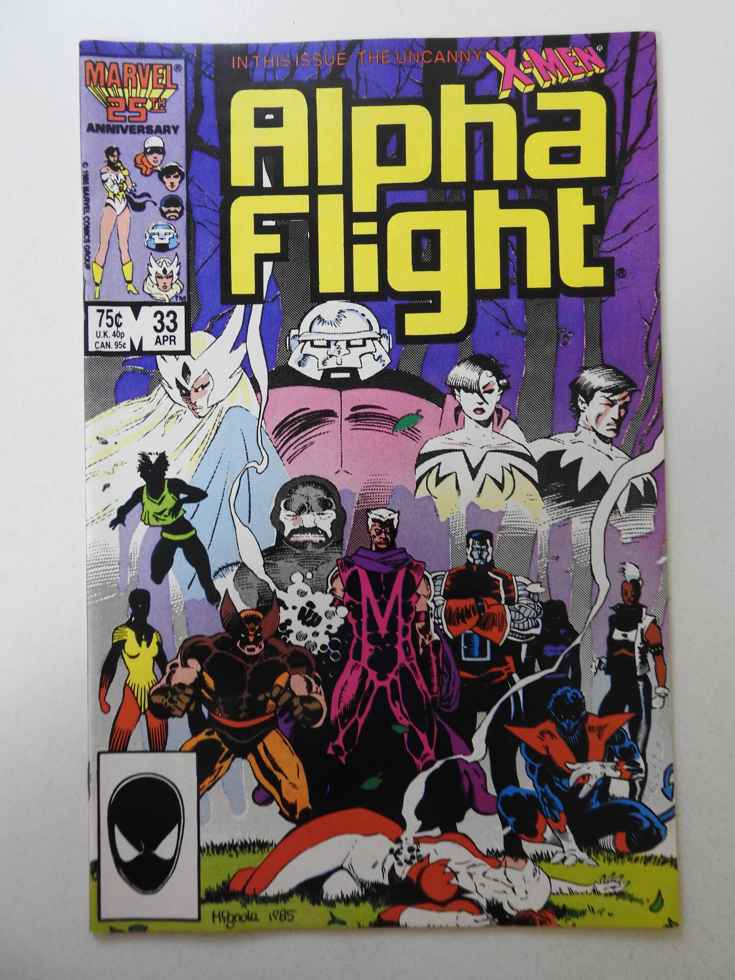 Alpha Flight #33 VF Condition! 1st app of Yuriko Oyama as Lady ...