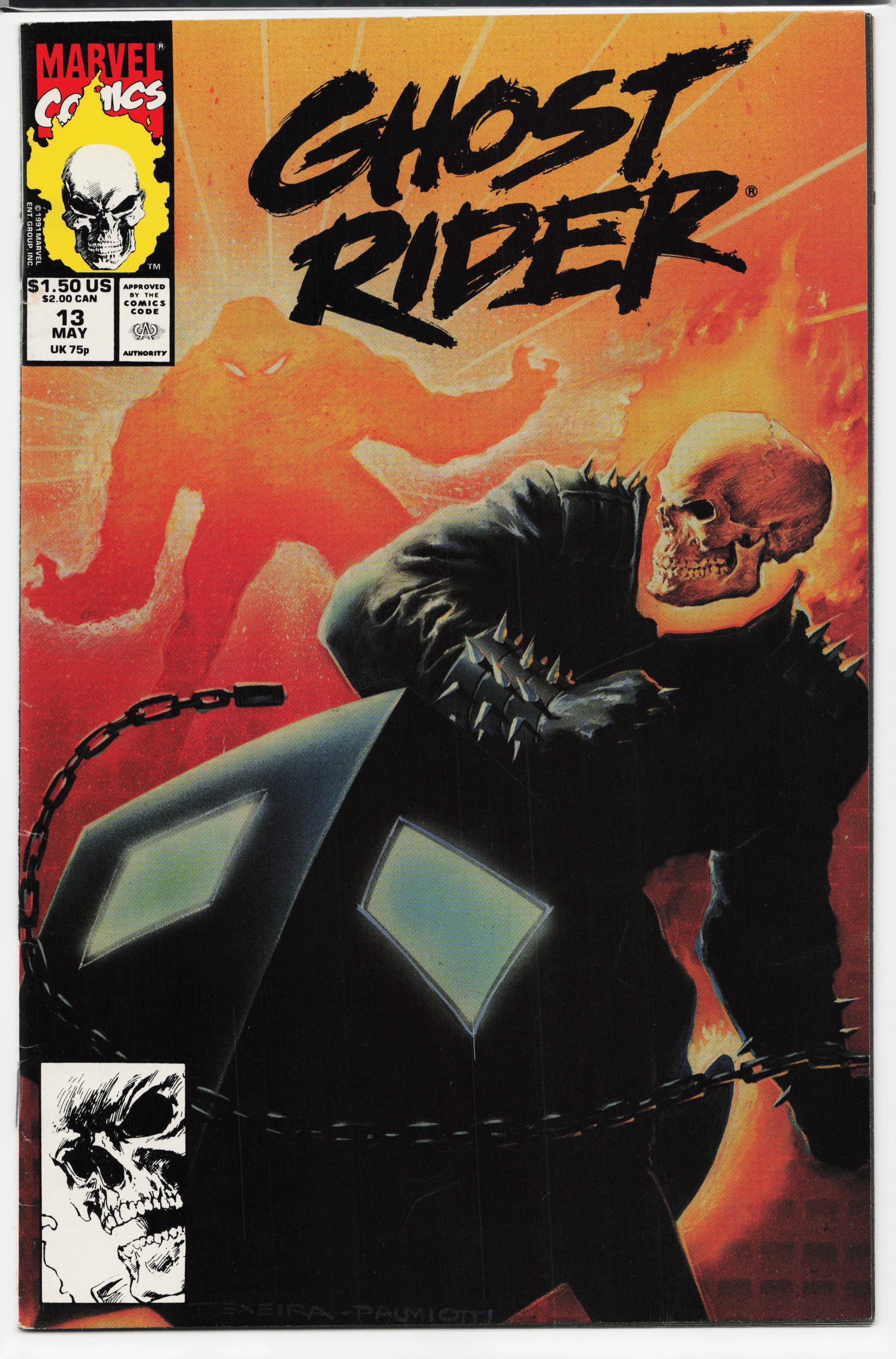 Ghost Rider #13 (1991) Ghost Rider | Comic Books - Copper Age, Marvel ...