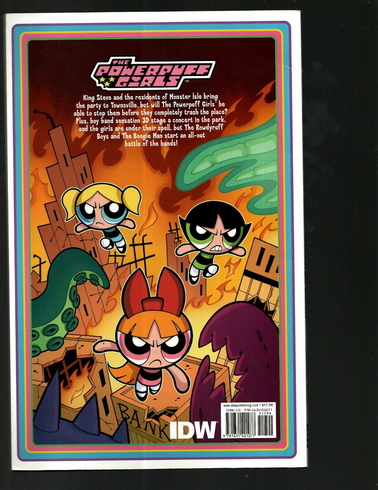 The Powerpuff Girls Vol. # 2 Monster Mash IDW Comic Book TPB Graphic ...