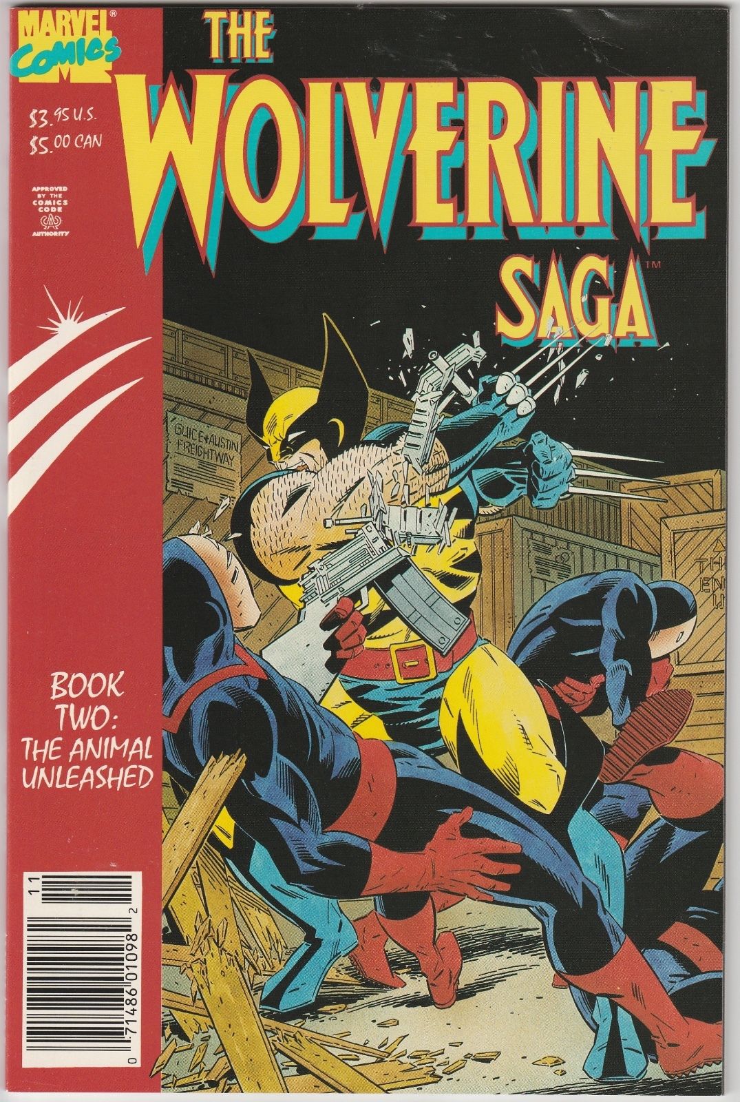 2 The Wolverine Saga Marvel Comic Books Book # 1 2 Rob Liefeld Terry ...