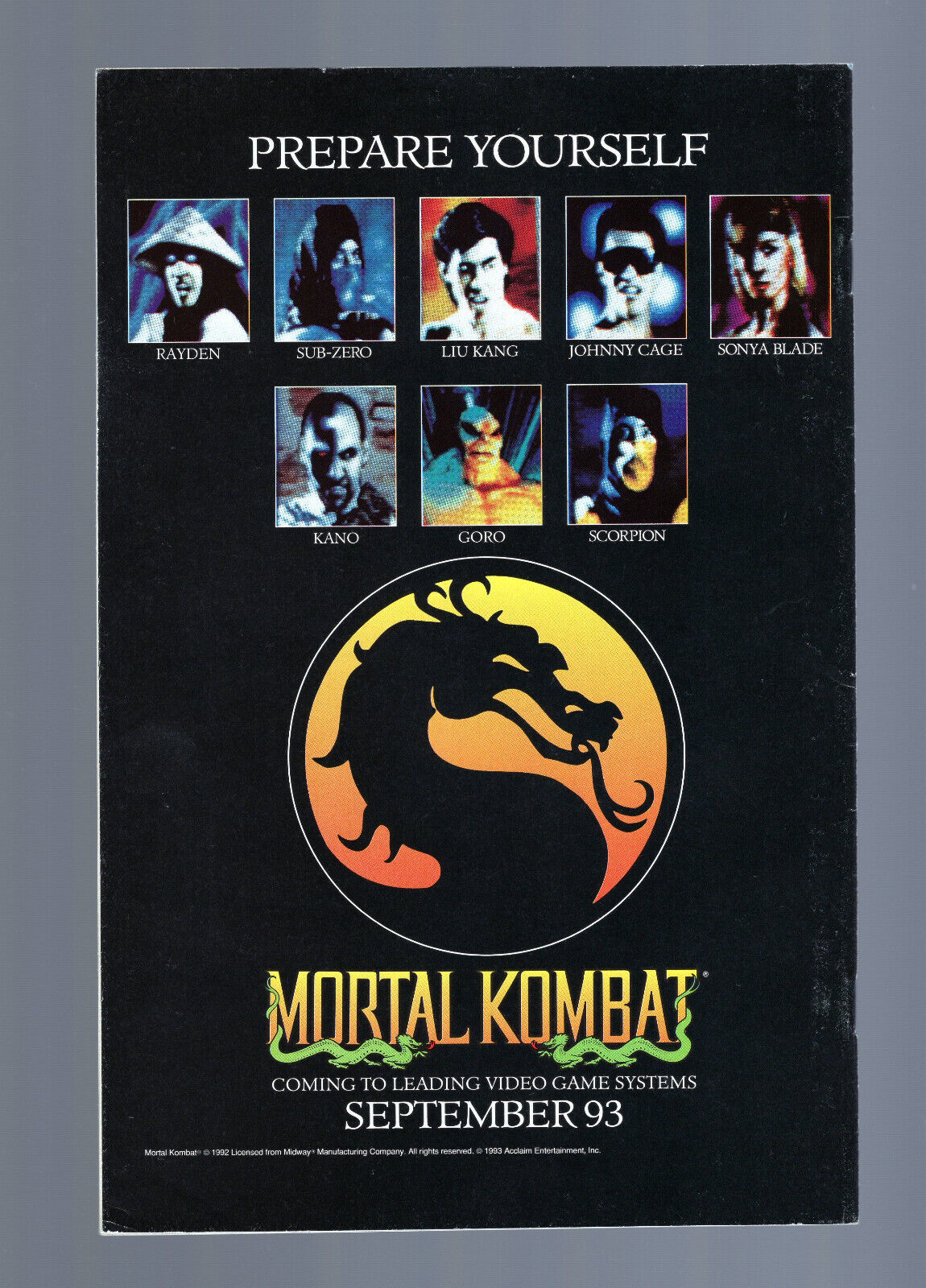 Showcase '93 #8 - "Nightfall"! Newsstand Edition. (9.2) 1993 | Comic ...