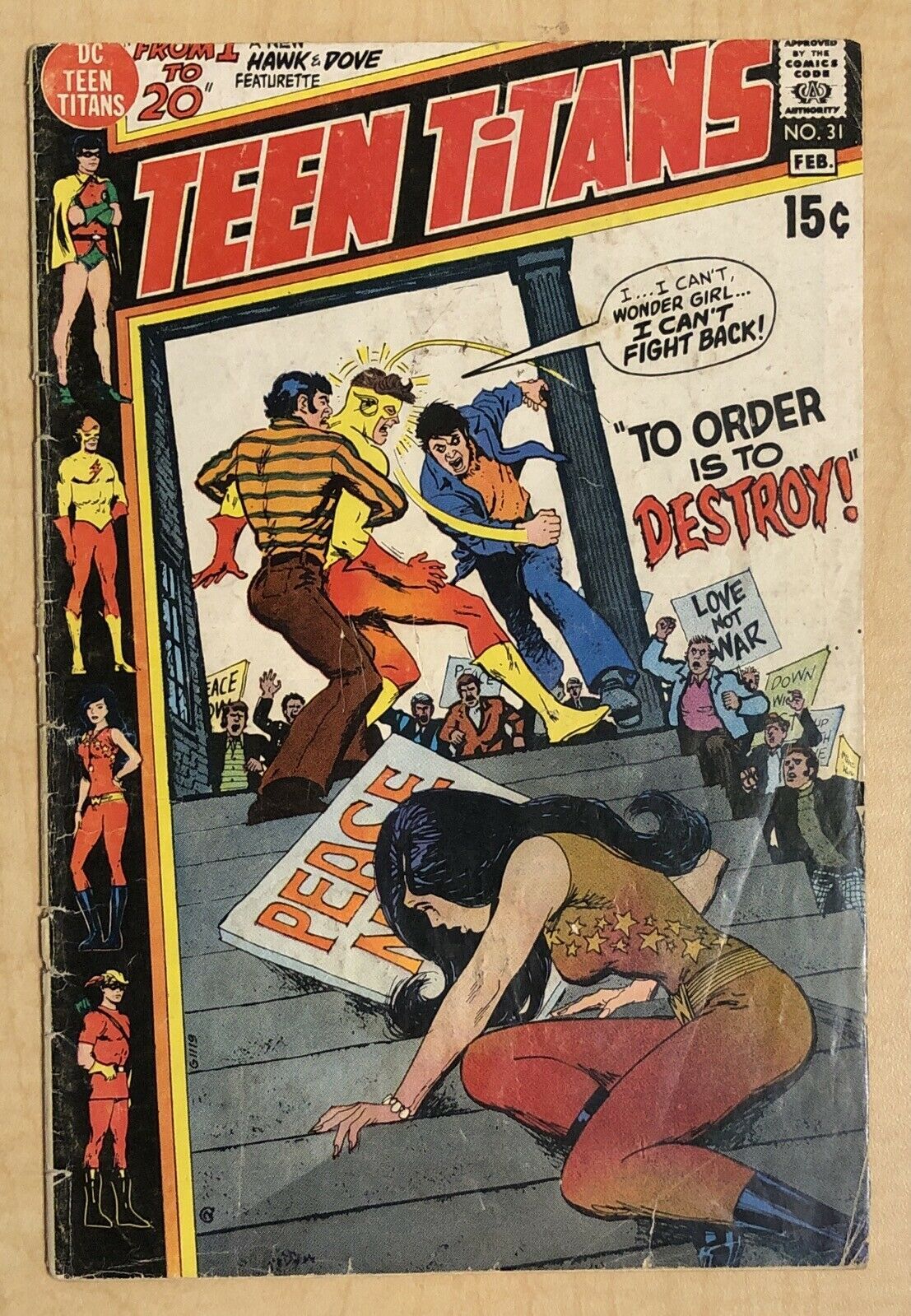 Teen Titans #31 G/VG 3.0 DC Comics 1971 George Tuska & Nick Cardy Art ...