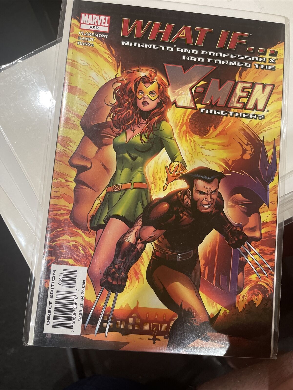 What If ? Magneto Formed X-Men With Professor Xavier #1 Phoenix ...