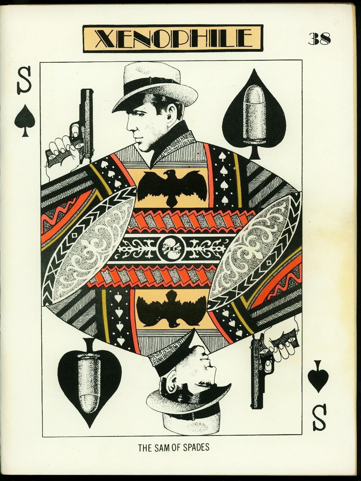 Xenophile Fanzine #38 1978- Sam Spade- Pulps - 4th Anniversary FN+ ...