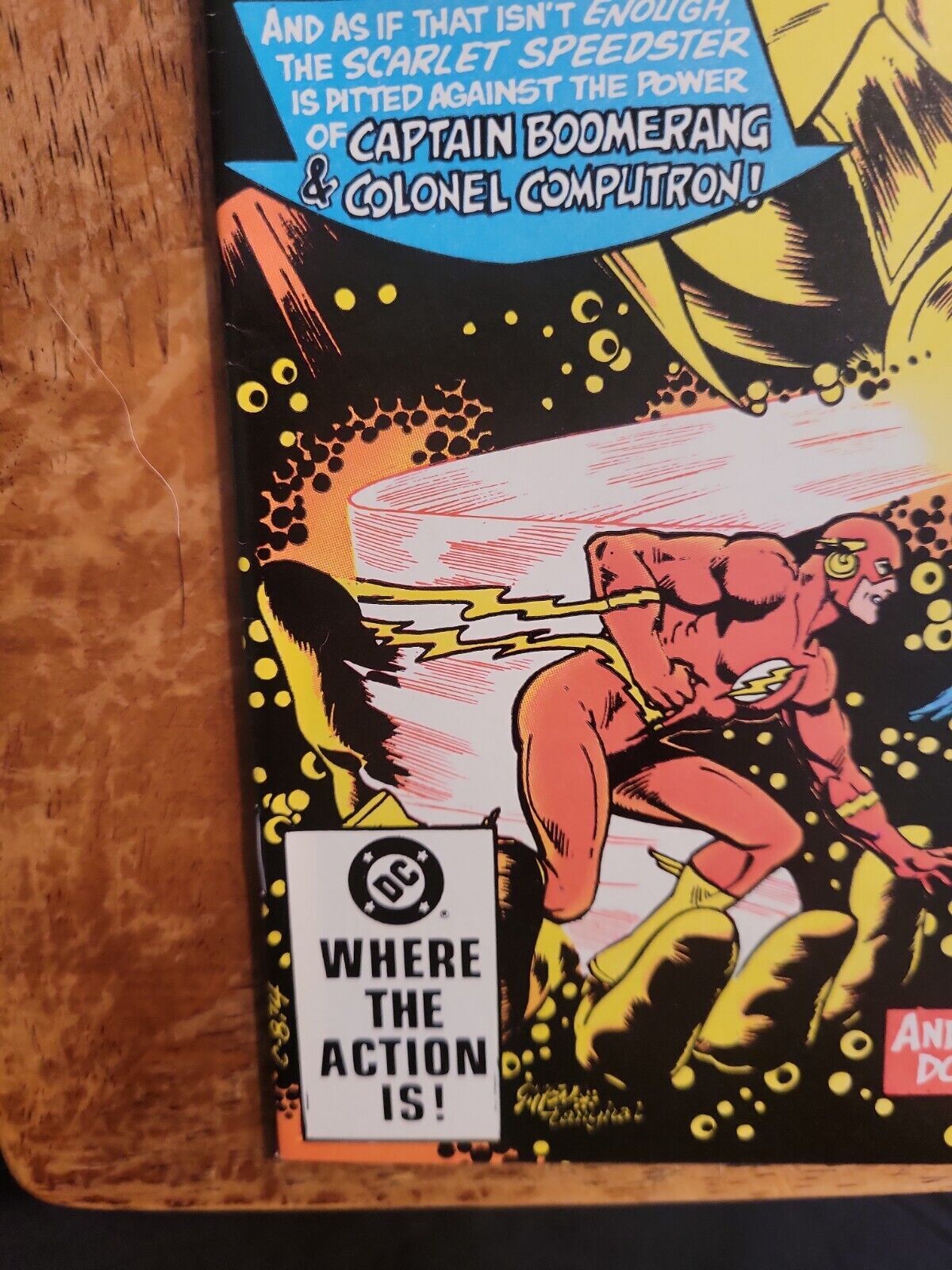 Flash 310 Colonel Computron Dr. Fate of the Justice Society! Nm 1982 DC Comic | Comic Books ...