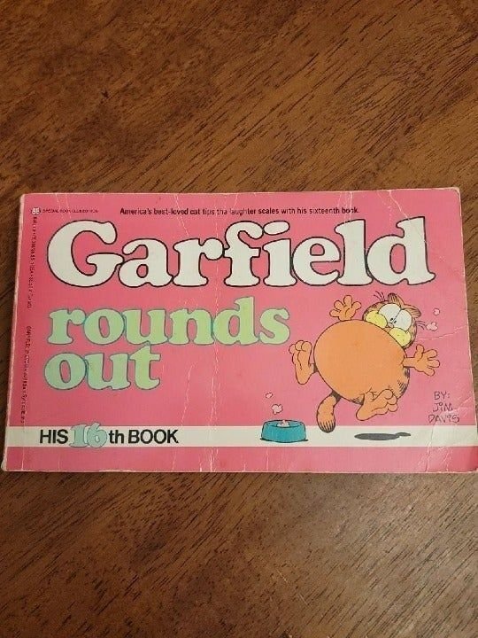 Garfield Rounds Out Comic Book Collection Vintage First Edition 1988 ...