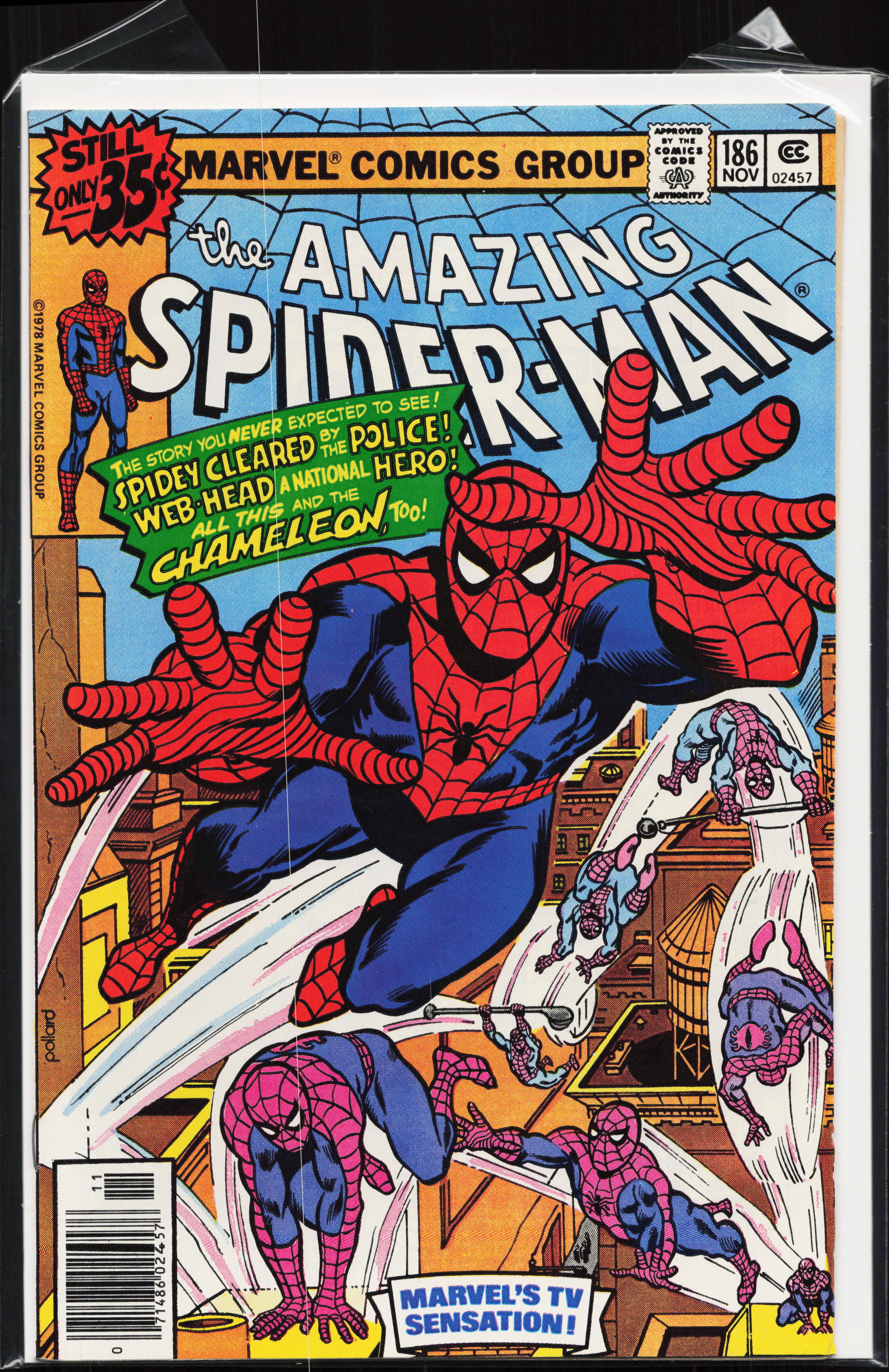The Amazing Spider-Man #186 (1978) Spider-Man | Comic Books - Bronze Age, Marvel, Spider-Man ...